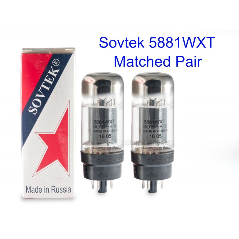 Sovtek 5881WXT Matched Pair
